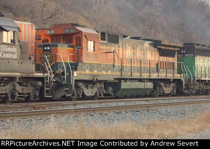 BNSF B40-8 8639